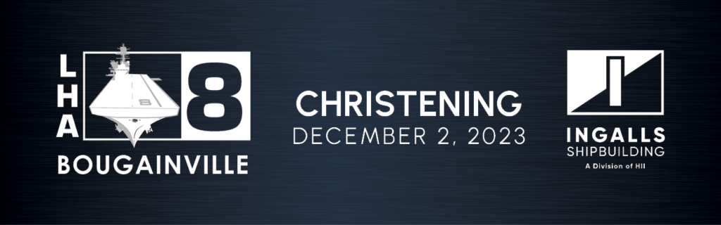 Bougainville (LHA 8) Christening - HII