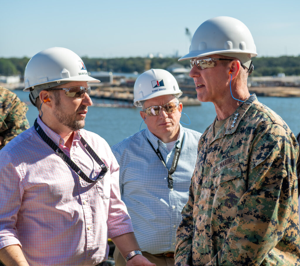 HII Hosts Marine Corps Commandant Gen. Eric Smith at Ingalls ... HII Hosts Marine Corps Commandant Gen. Eric Smith at Ingalls ...